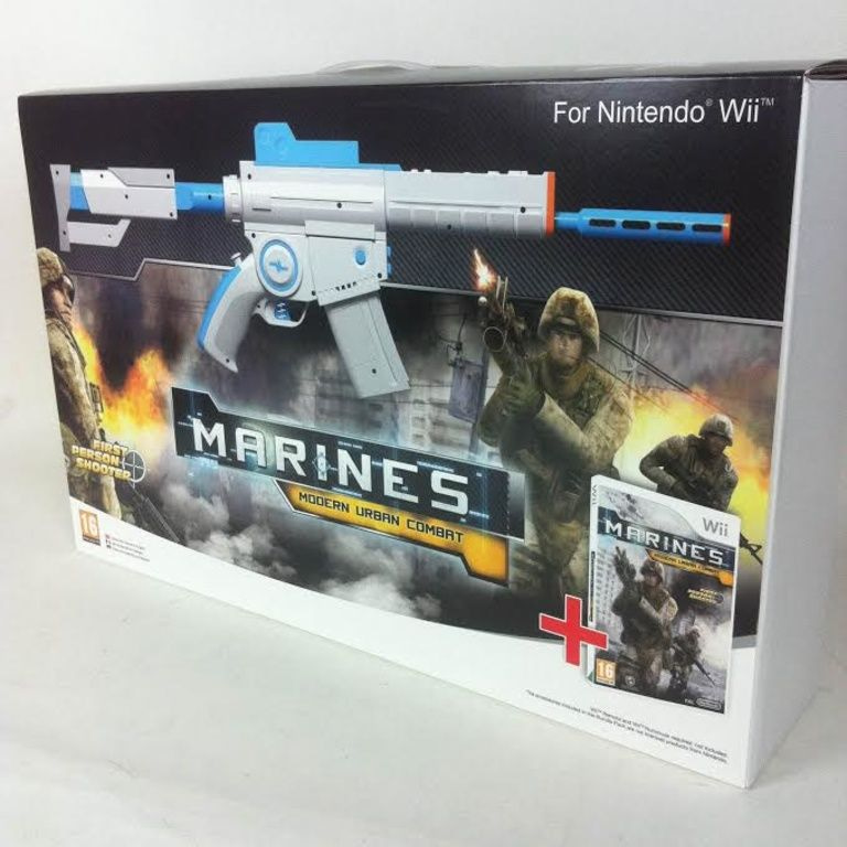 Nintendo Wii - Game Pack: Marines Modern Urban Combat Rifle + (Set ...