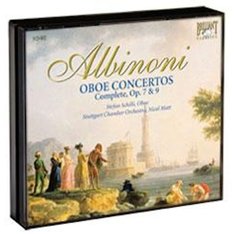 CD - Albinoni - Complete Oboe Concertos op. 7 & op. 9 - Destockage ...